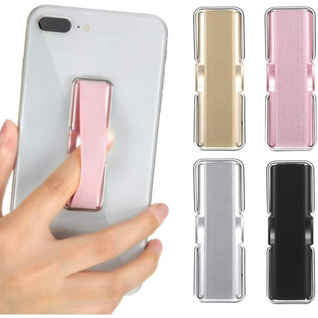 4 Pieces Finger Strap Phone Holder Elastic Finger Holder Cell Phone ...