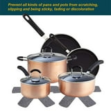 Walmart Kitchen Housewares: 5pcs Grey Pot & Pan Protectors, Cookware ...