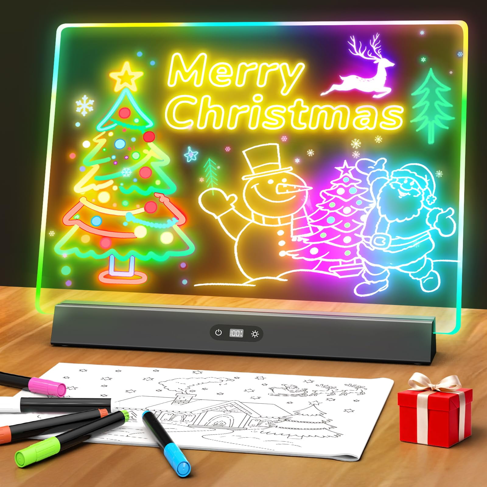 Click here for Bailkind Led Note Board With Colors  Rechargeable... prices