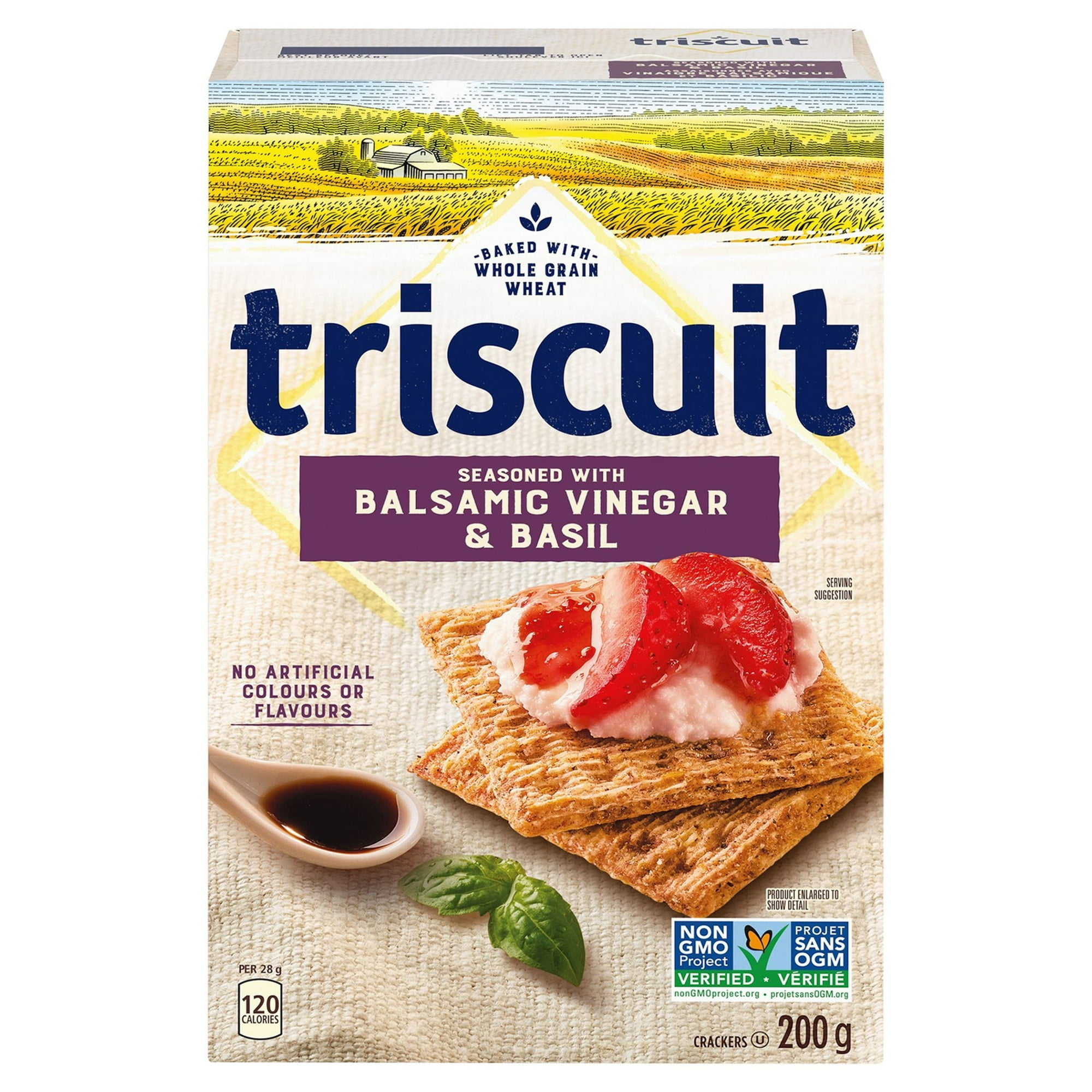 Click here for Triscuit Balsamic Vinegar & Basil Crackers 200 G prices