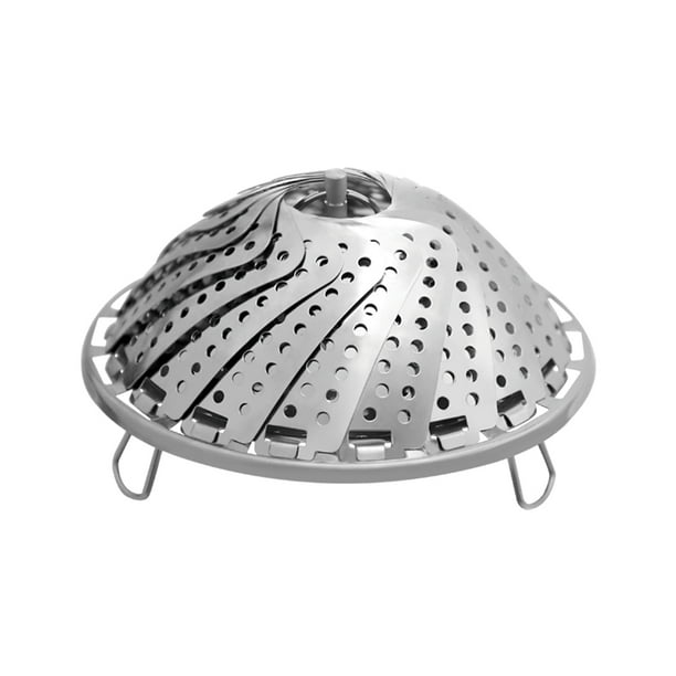 Yiwu Yishi Foldable Stainless Steel Steamer Tray Food Basket Mesh ...