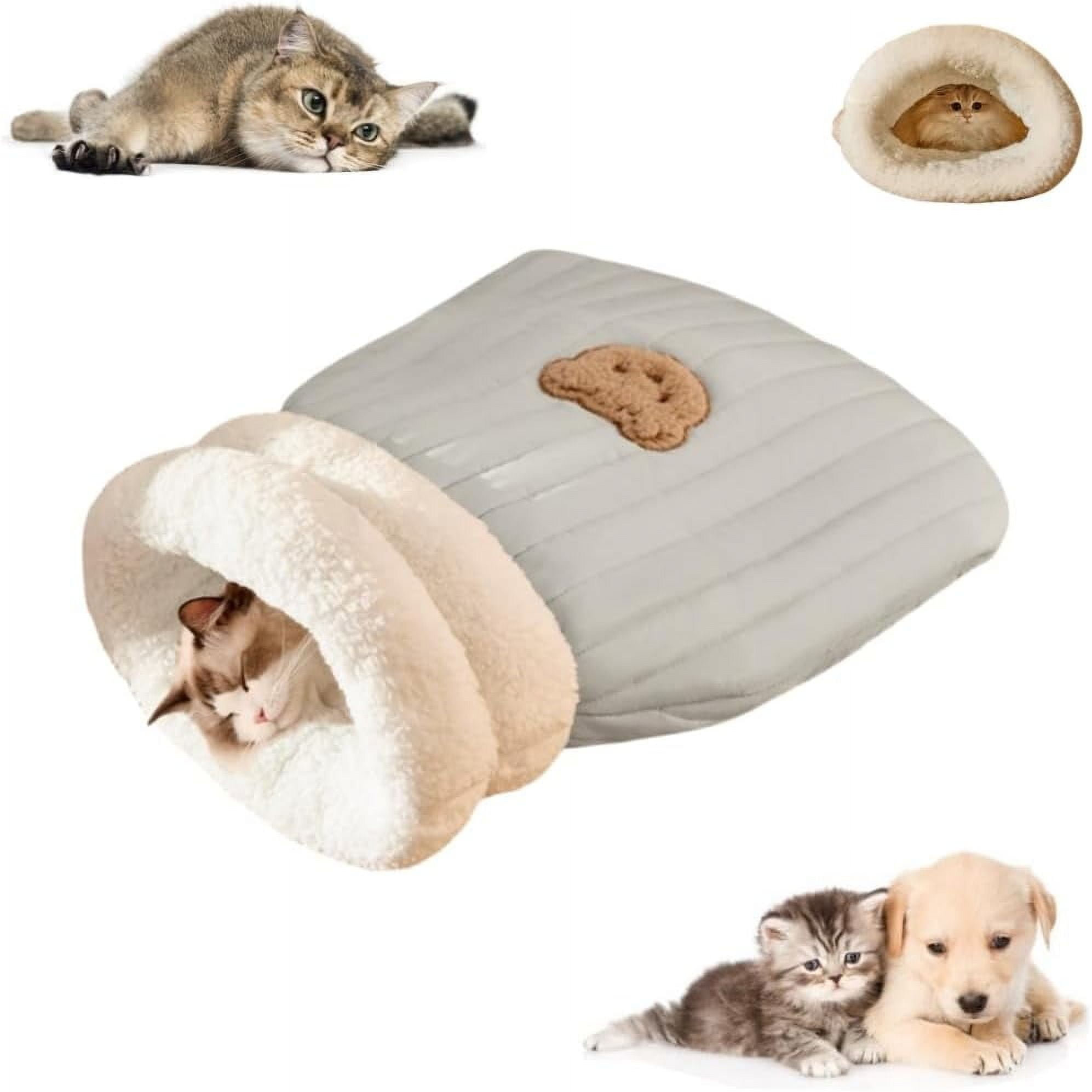 Click here for Unbranded Cat Sleeping Bag For Indoor Cats Cozy Wi... prices