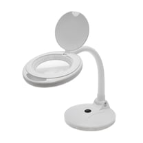 Daylight Halo Table Magnifier-White & Silver - Walmart.com
