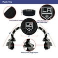 Pets First NHL Los Angeles Kings Chewable Fetch Tug Hockey Puck Rubber ...