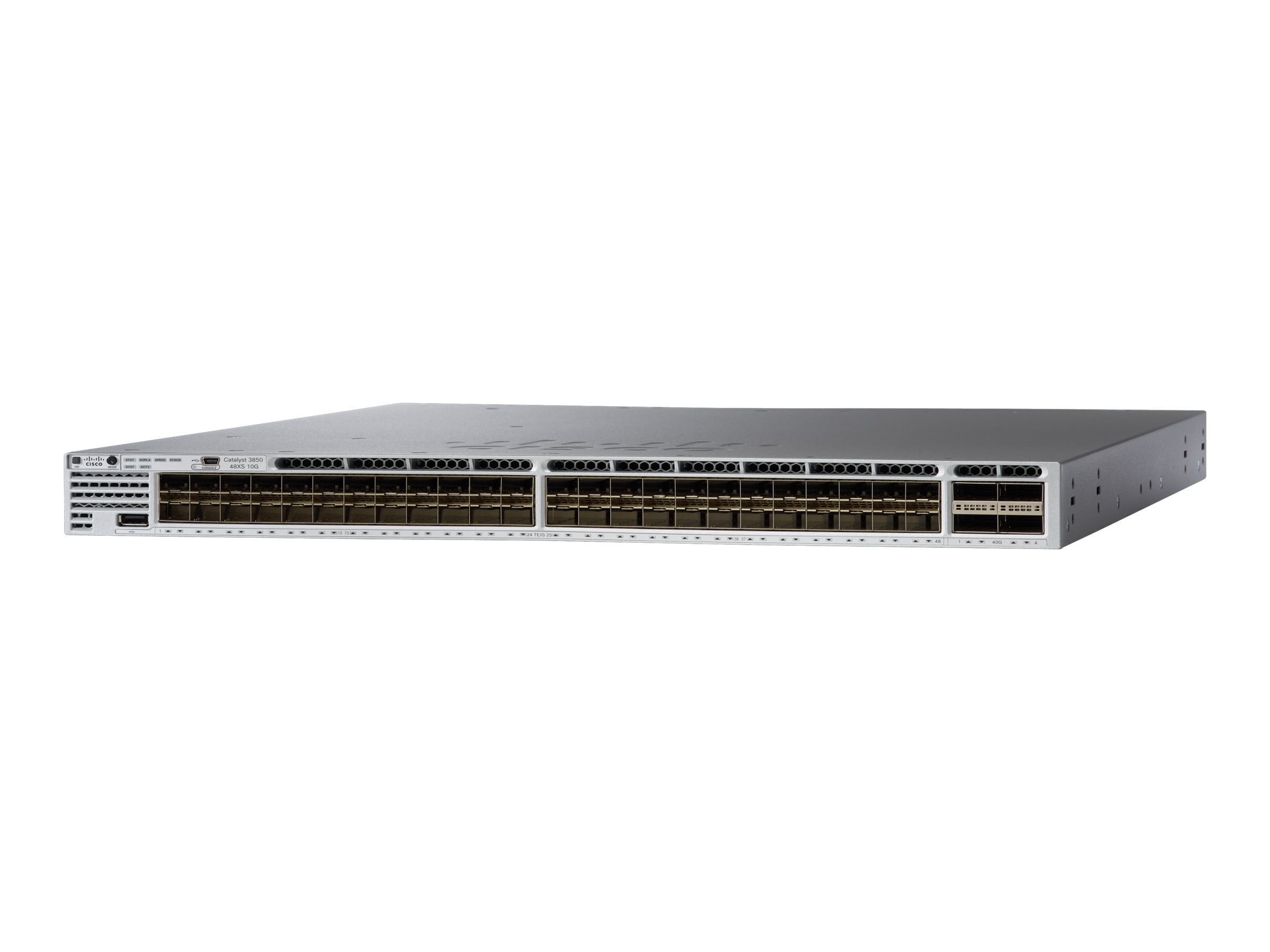 Cisco Catalyst 3850-48XS-E - Switch - L3 - managed - 48 x 1 Gigabit ...