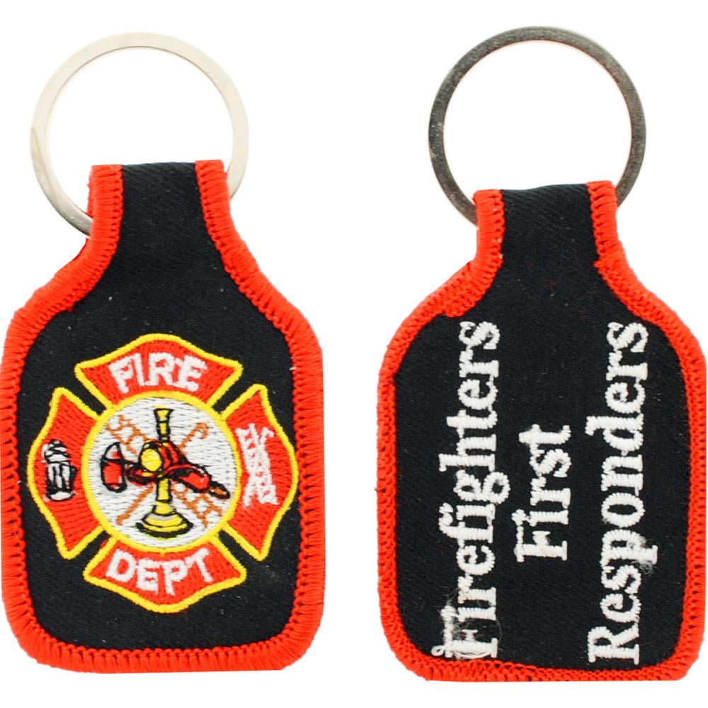 Firefighters First Responders Keychain 1 3/4" x 2 3/4" - Walmart.com