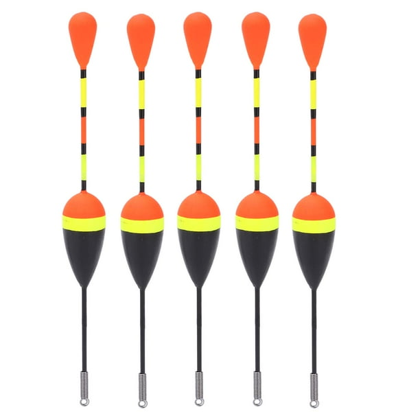LHCER Fishing Bobbers,5pcs Fishing Float Bobbers Light And Sensitive ...
