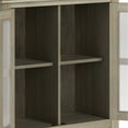 WyndenHall Stratford SOLID WOOD 30 inch Wide Low Storage Cabinet - 30"w ...