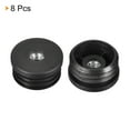 8Pack Inserts for Round Tubes with M8 Thread, for 38mm/1.5" OD Round ...