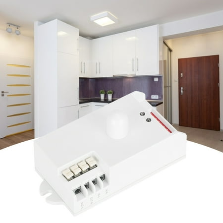 Microwave Radar Motion Sensor Light Dip-Switch, Dial-type Adjustment ...