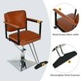 Hydraulic Barber Chair,360 Degrees Swivel Salon Chair with Footrest,Max ...