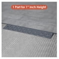 1", 2", 3", 4" inch Assemble Threshold Ramp, 4-Piece Design Durable ...
