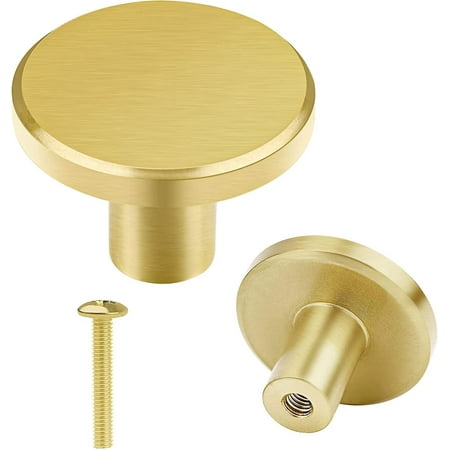 Lepai Solid Brass Cabinet Knobs, Round Drawer Pulls, Door Handles For Kitchen Cupboard Cupboard ...
