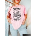 Comfort Color Surviving Purely Out Of Spite Shirt, Funny Goth Celestial ...