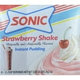 2x Sonic STRAWBERRY SHAKE Dessert Instant Pudding Mix 3.03 oz - 2 BOXES ...