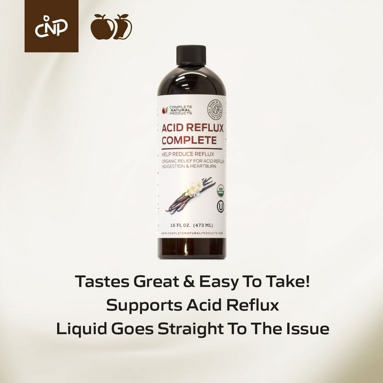 Acid Reflux Complete Natural Organic Liquid Heartburn,, 07/02/2023