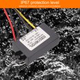 Uxcell DC 12V to DC 19V Power Converter 4A 76W Step UP Voltage ...