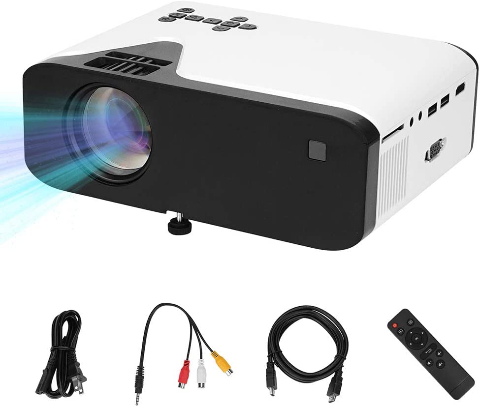 Mini proyector LED portátil 4500 Lumens Proyectores de video con ...