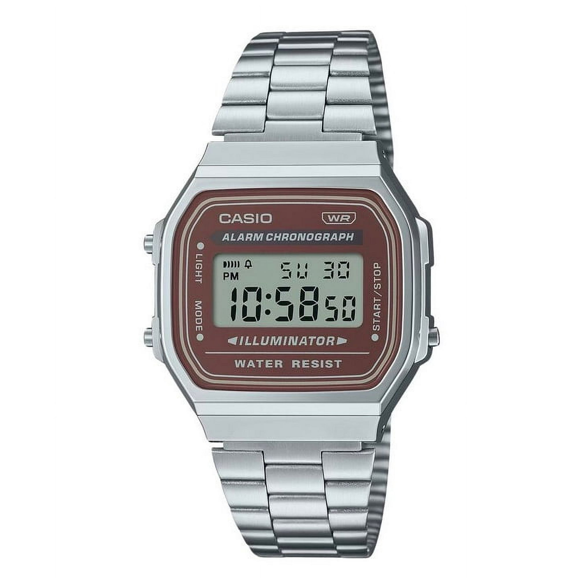 Click here for Casio Vintage Digital Stainless Steel Bracelet Qua... prices