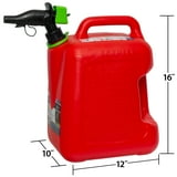 Scepter 5 Gallon SmartControl Gas Can with Rear Handle, FSCG502, Red Fuel Container - Walmart.com