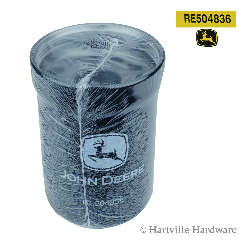 John Deere Original Equipment Oil Filter #RE504836 - Walmart.com ...