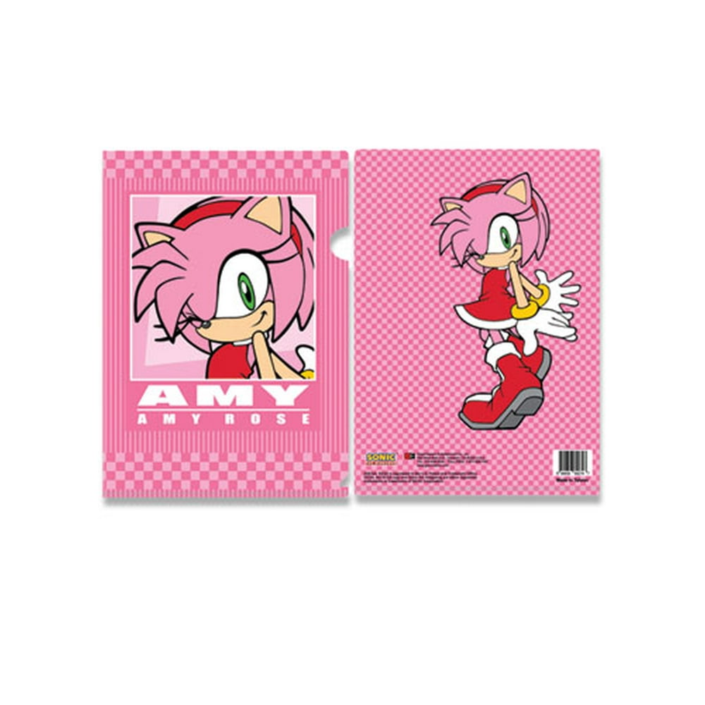 File Folder - Sonic The Hedgehog - New Amy (Pack of 5) Stationery ...