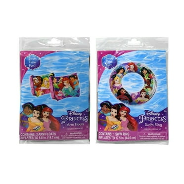 Disney Princesses Toddler Inflatable Arm Floats for Kids Swimming ...
