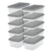 Really Useful Box® Plastic Storage Box, 4 Liters, 14 1/2" x 10 1/4" x 3 ...