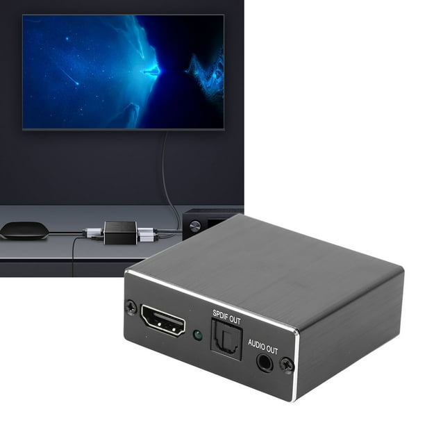 HD Multimedia Interface Splitter, Stable Transmission 5.1 Channel ...