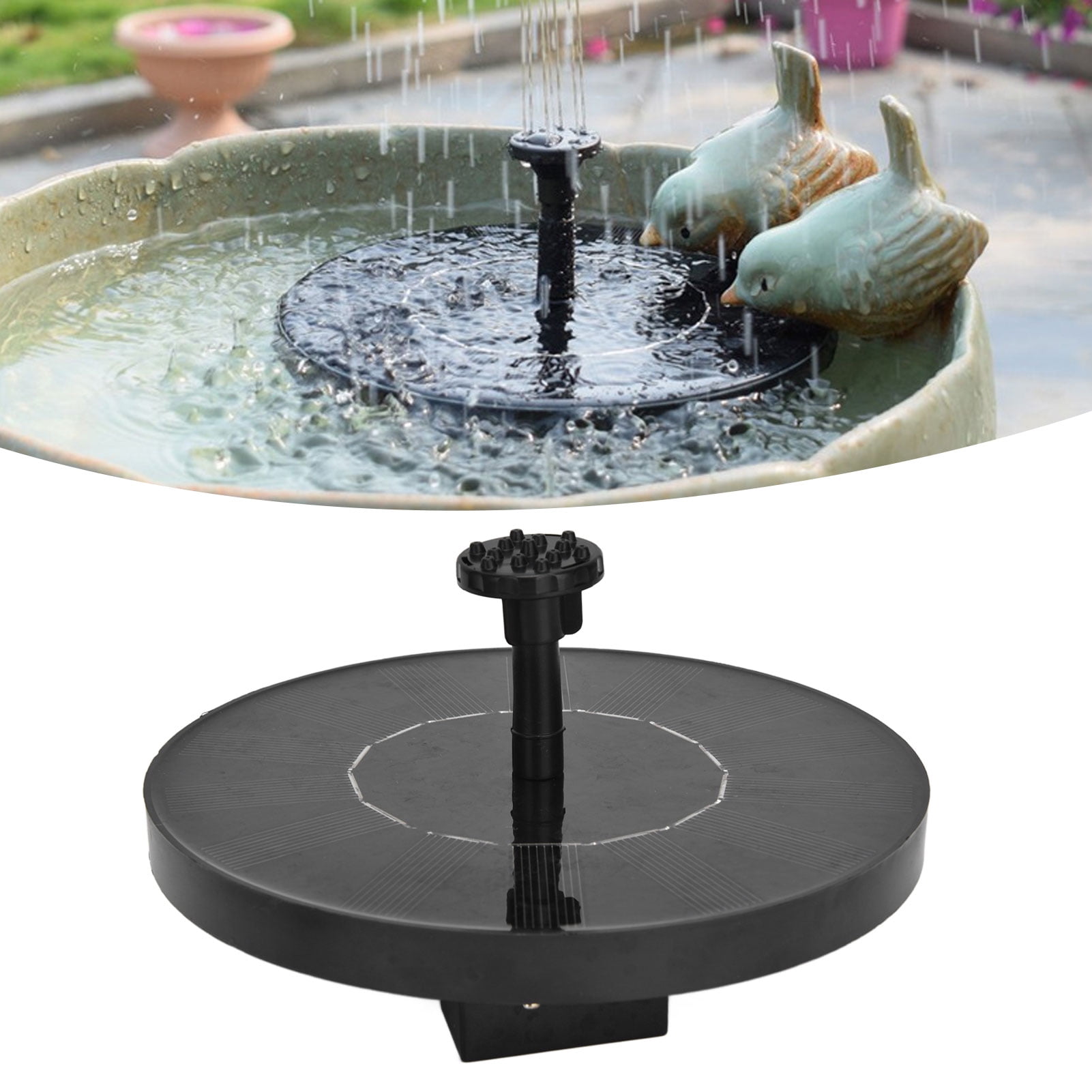 Click here for Faginey Solar Water Fountain Pump Garden Bird Bath... prices