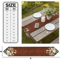 Bakery Chefs Vintage Table Runner Linen Burlap Table Runner 36 Inches ...