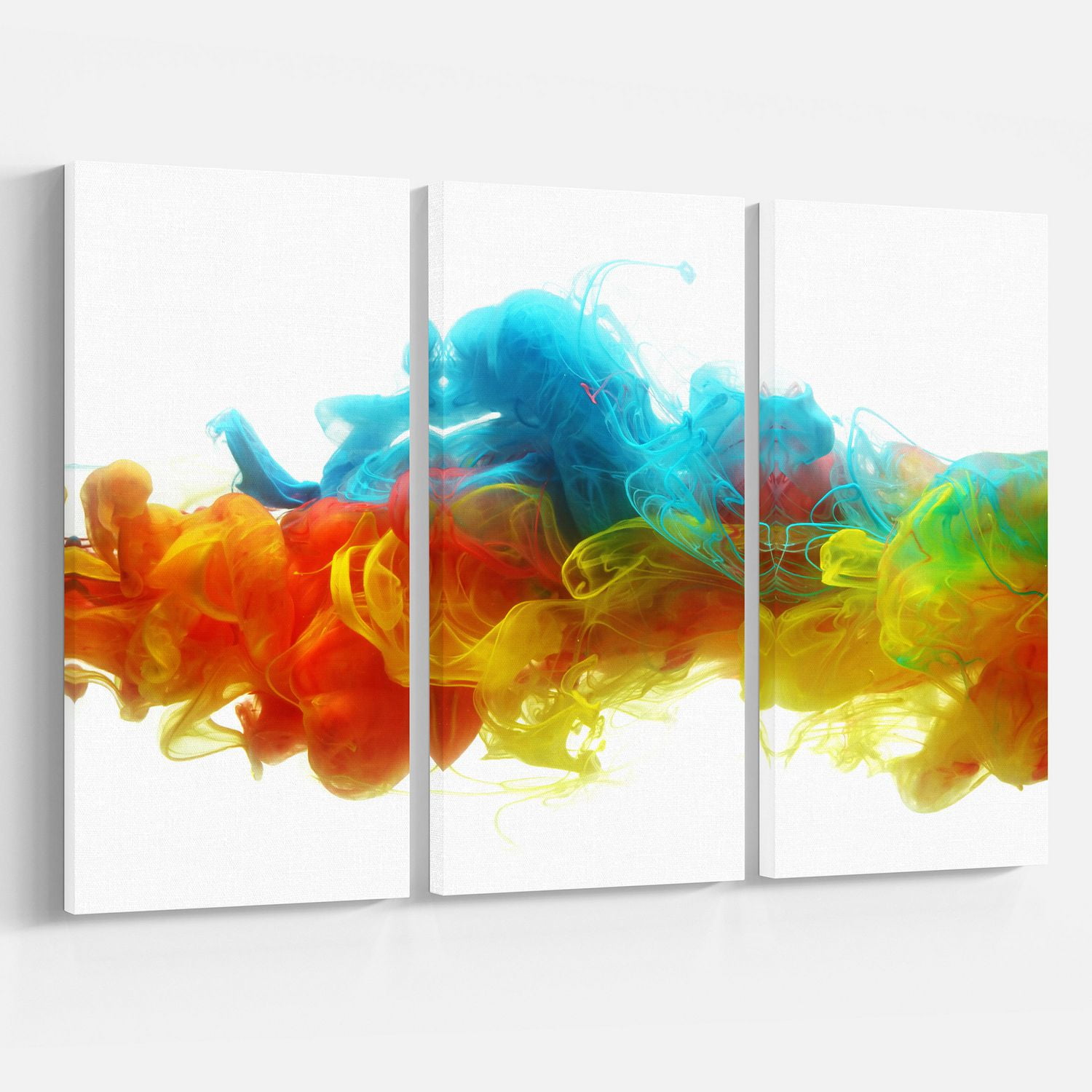 Design Art Colorful Ink in Water Canvas Print - Walmart.ca