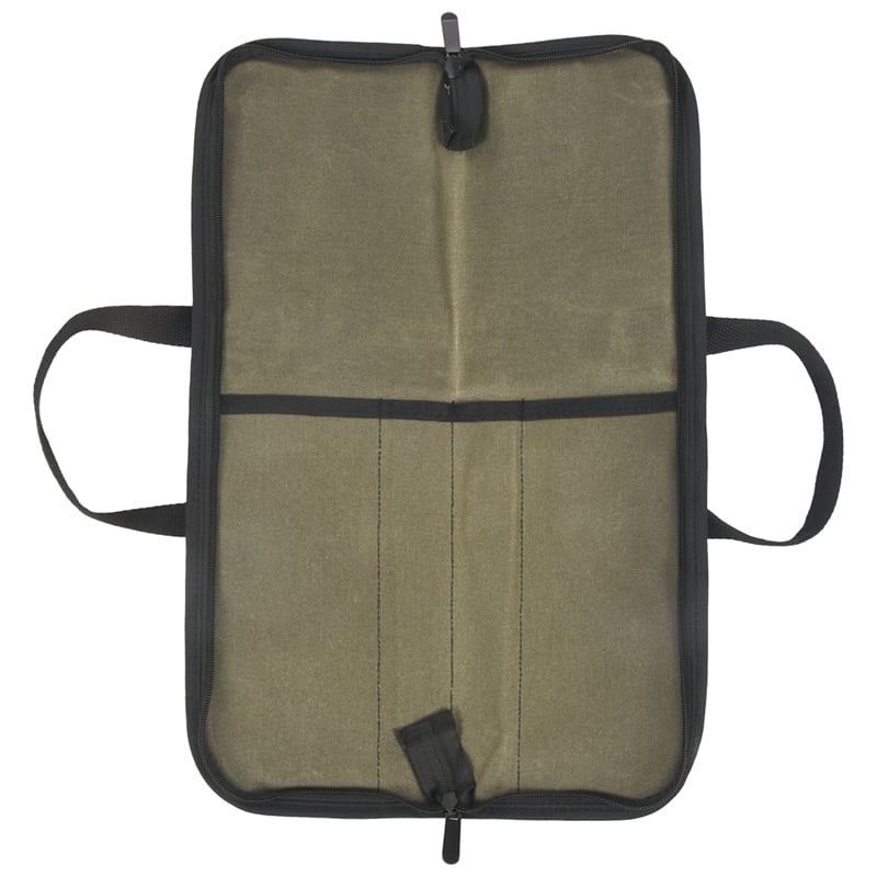 Chef Knife Case Waxed Canvas Roll Storage Knife Carrying Pouch ...