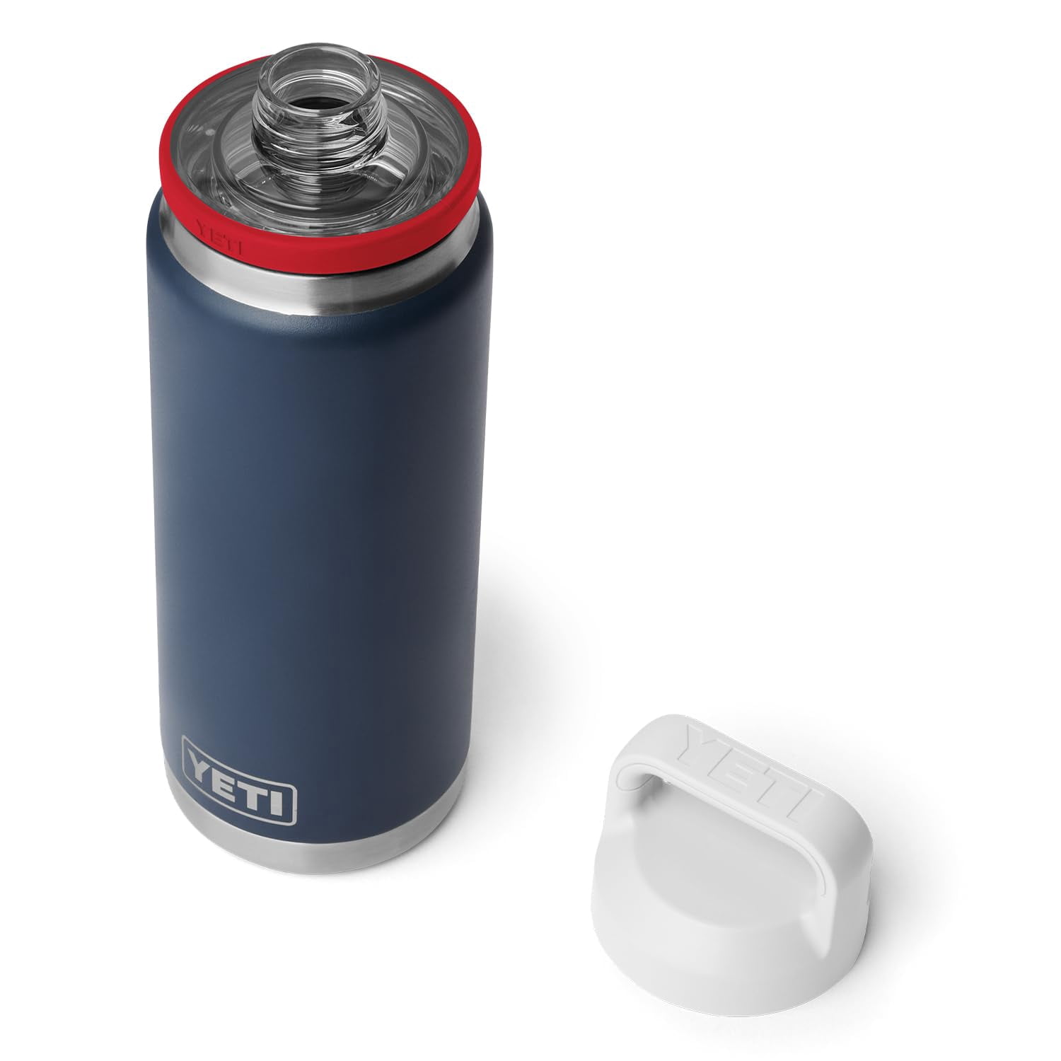 Botella YETI Rambler de 750 ml con aislamiento al vacío y tapón, color ...