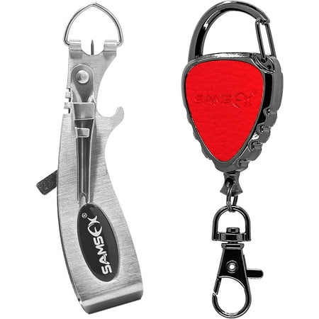 SAMSFX Fishing Quick Knot Tying Tool 6 in 1 Fly Line Clippers with ...