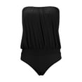 Swimming Women Swimwears Women's Strapless Monokini with Ruffle Detail ...