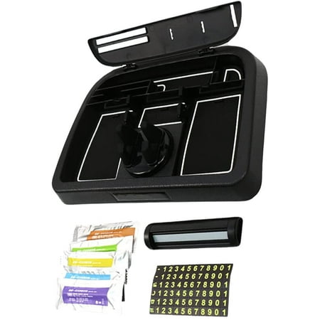 Car Dashboard Tray Car Dash Grip Pad Dashboard Storage Box Organizer ...