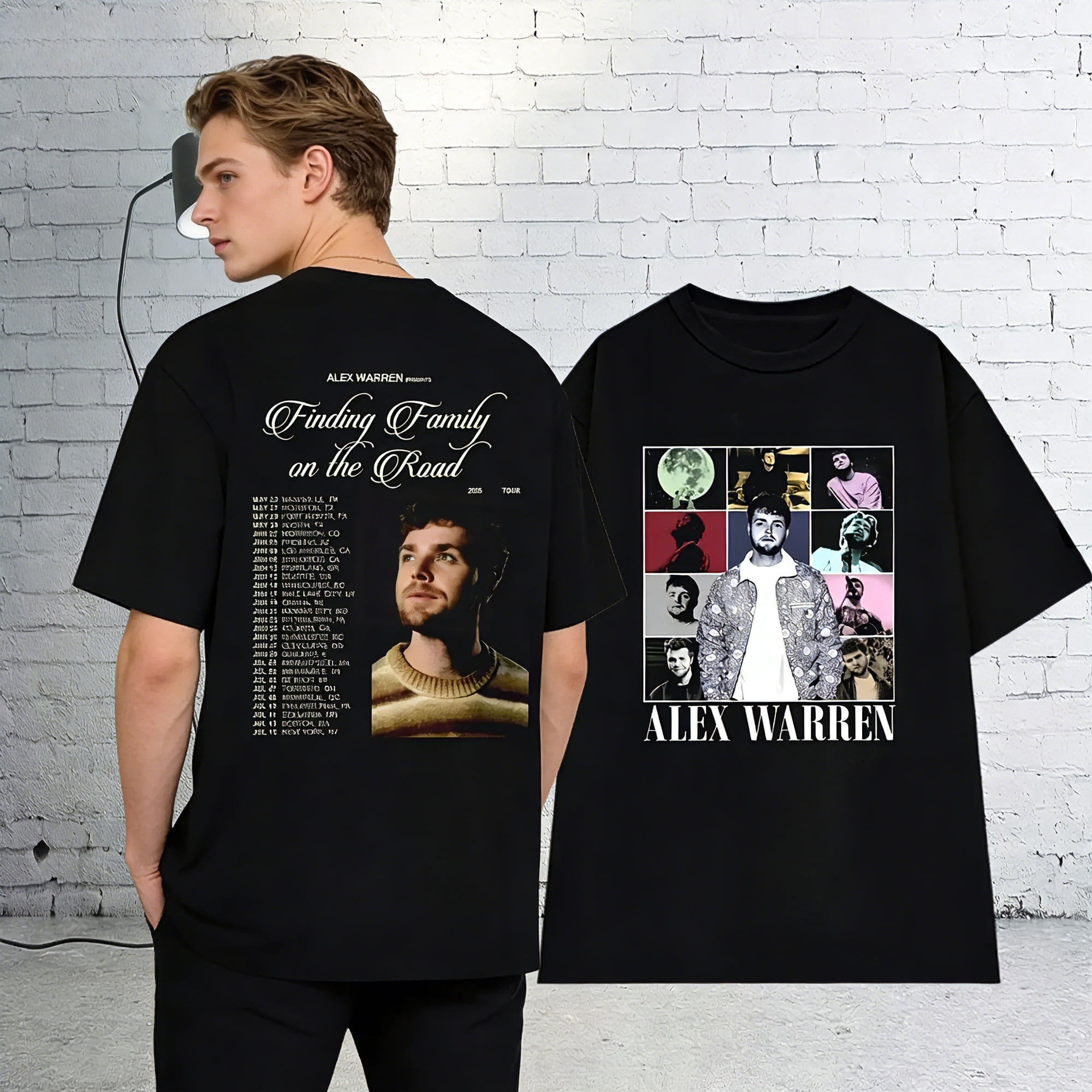 Click here for Dingcai 2026 Summer Tour Shirt - Alex Warrens Litt... prices