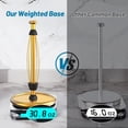 Paper Towel Holder Countertop With Weighted Base One-handed Kitchen ...