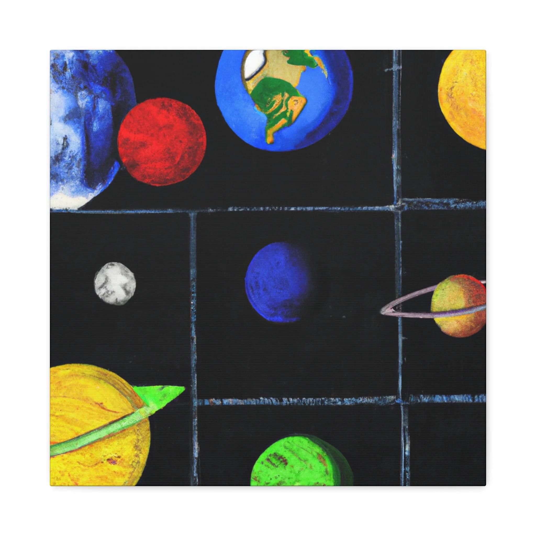 Galactic Cosmic Journey - Canvas - Walmart.com