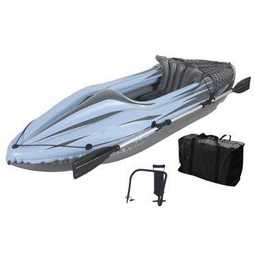Sevylor Quikpak K1 1-Person Inflatable Kayak, Easy Setup, Rugged PVC ...