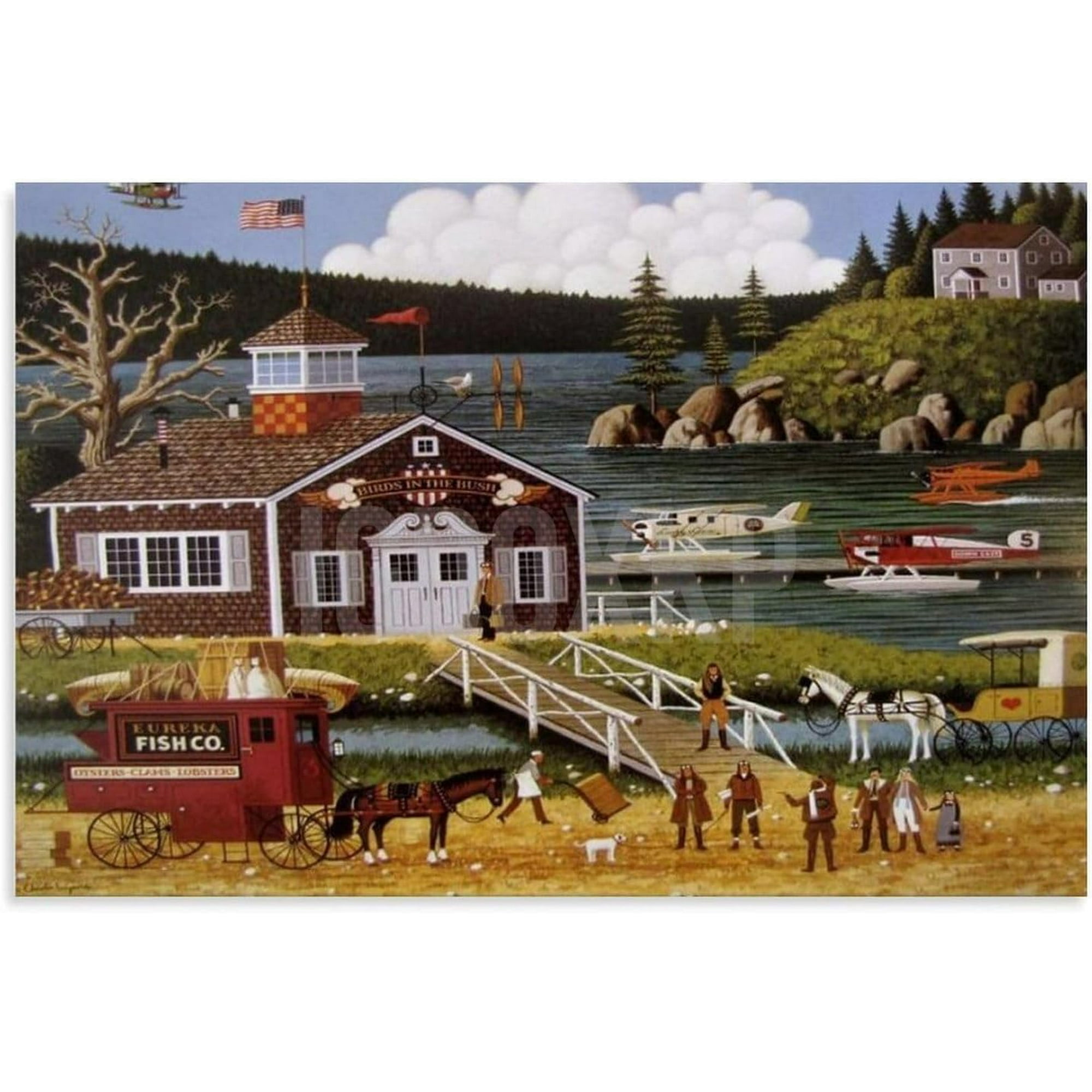 Click here for Jigsaw Puzzles Puzzle Board Charles Wysocki Pieces... prices