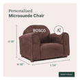 Personalized Upholstered Children's Mini Chair Microsuede - Walmart.com