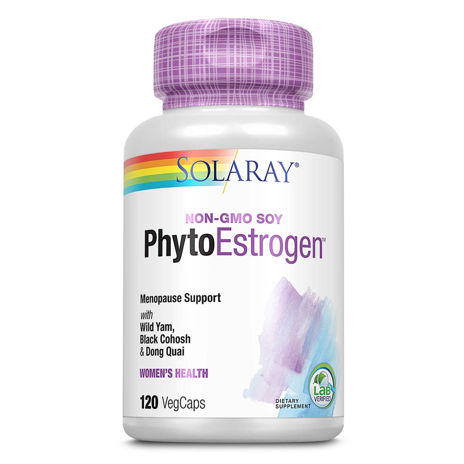 Solaray PhytoEstrogen, Veg Cap (Btl-Plastic) | 120ct - Walmart.com