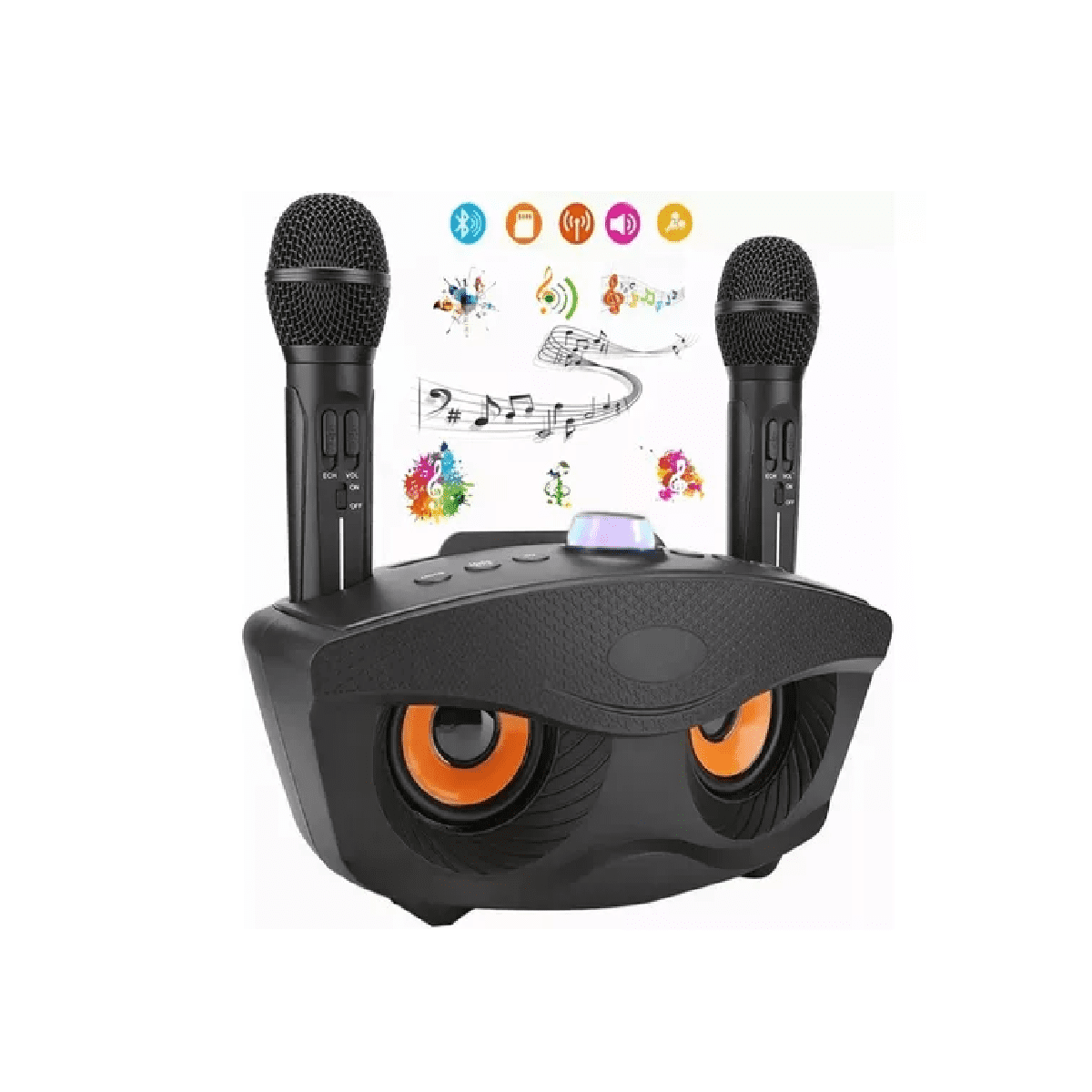 Altavoz Inalámbrico Portátil Con Micrófono De Karaoke Bluetooth LAB.G ...