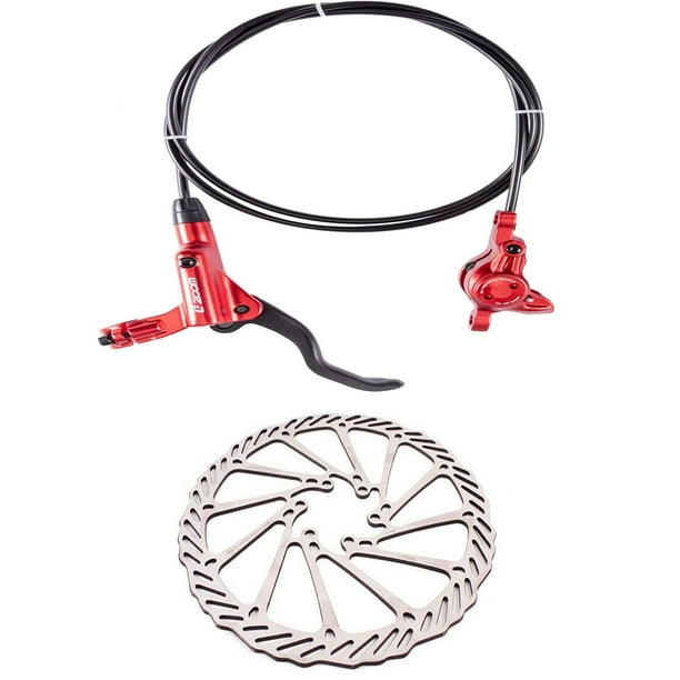 BUCKLOS Bicycle Brakes Hydraulic Brake Mountain Bike Disc Brake Set ...