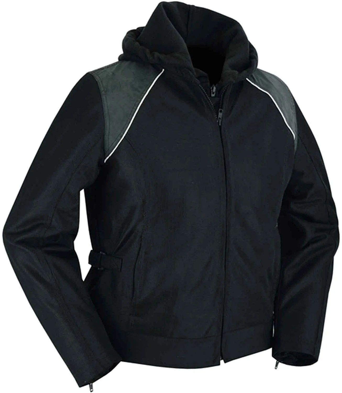 Daniel Smart Women’s Motorcycle Jacket - All Season Sporty Mesh Armored ...