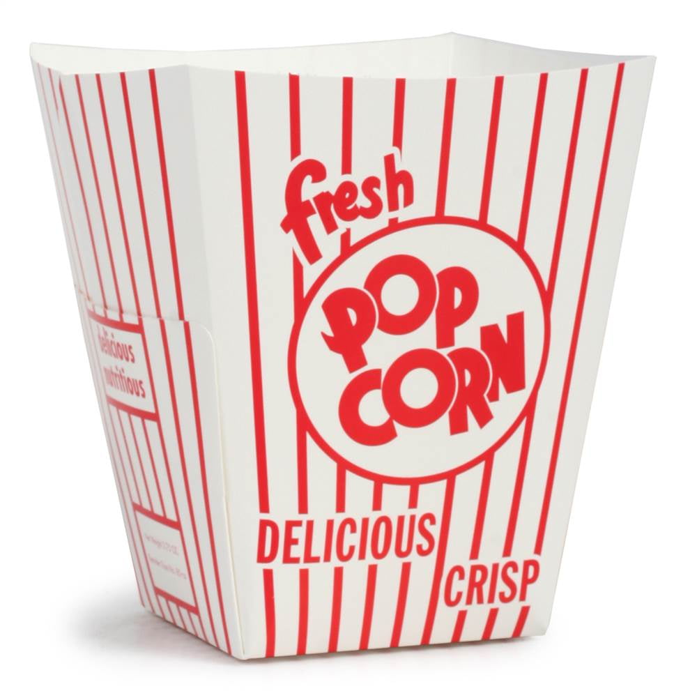 85 Ounce Movie Theater Popcorn Bucket with Open Top (Pack of 100 ...