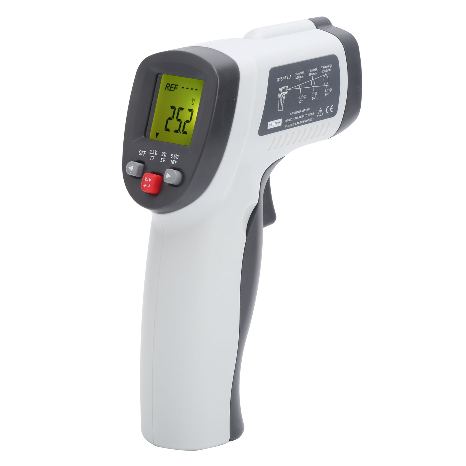 GM550F -50℃-500℃ NonContact Thermometer LCD Yellow Light Display ...