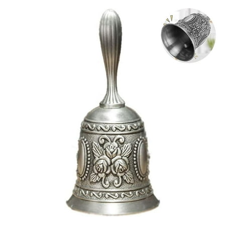 Loud Hand Bell, Silver Steel Hand Bells For Adults, Dinner Bells For ...